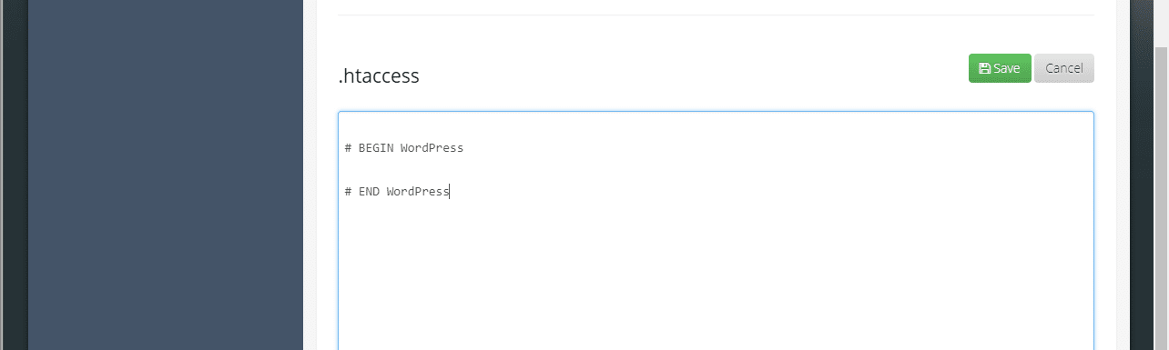 Saving Permalinks Doesn't Update .htaccess File - WP Bug