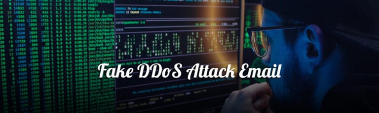 Fake DDoS Attack Email - PageCrafter