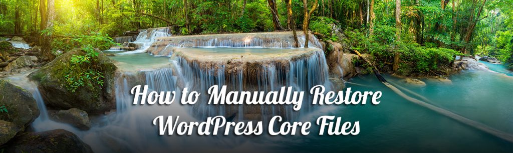 How to Manually Restore WordPress Core Files - PageCrafter